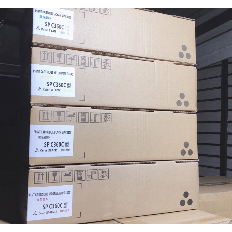 RICOH SP C360DNW/SPC360Dnwเทียบเท่าสีเหลือง(Yellow) | Shopee Thailand