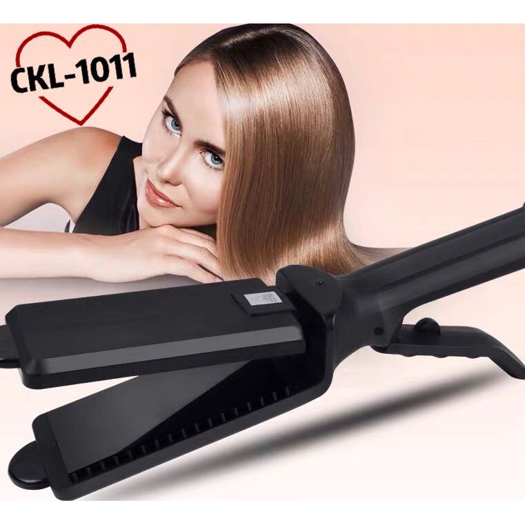 CKL CKL-1011 เครื่องหนีบผม ที่หนีบผม ปรับความร้อน4ระดับ ร้อนเร็ว หนีบตรง ทำวอลลุ่ม งุ้มปลาย หนีบ ...