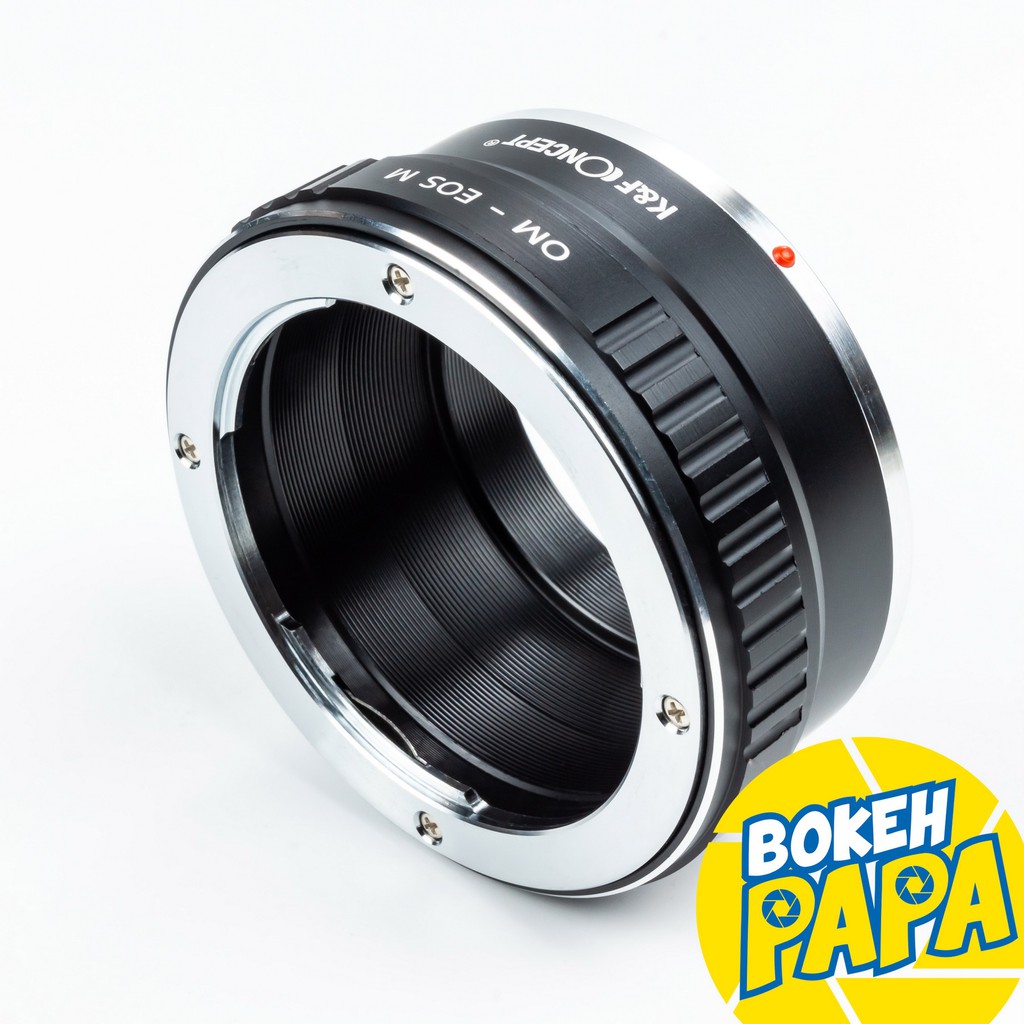 K&F Concept OM-EOS M Lens mount adapter Olympus OM For Canon เมาท์แปลง อแดปเตอร์ ( OM EOS M / OM ...