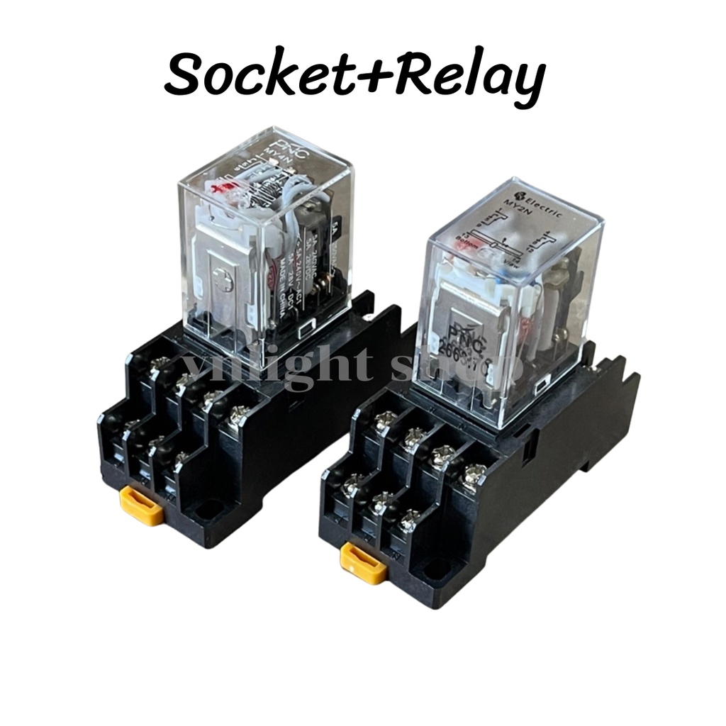 รีเลย์ ซ๊อคเก็ต RELAY my2 my2n my2n-gs my4n my2n+socket my4n+socket ...