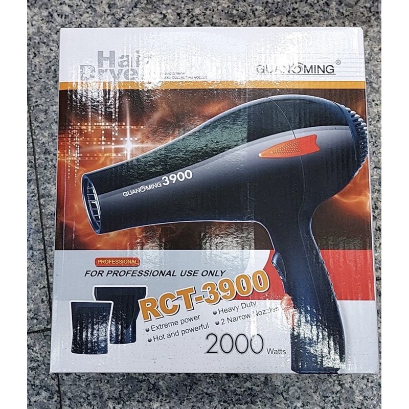 ไดร์เป่าผม RCT-3900 กำลังไฟ 2000 Watts | Shopee Thailand