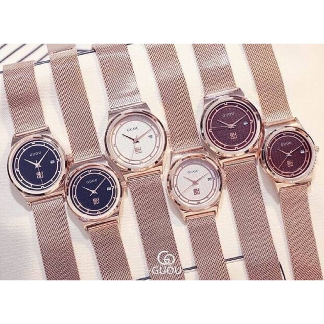 นาฬิกาแฟชั่น GUOU Watch | Shopee Thailand