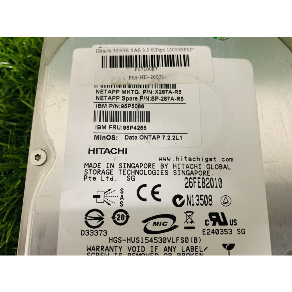 ฮาร์ดดิสก์ Hitachi 300GB SAS 3.5 6Gbps 15000RPM" Hard Drive สินค้ามี ...