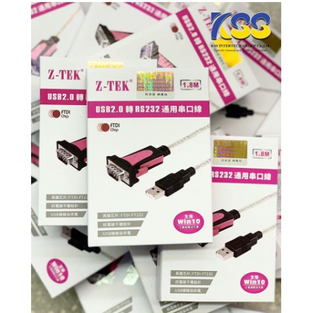Z-tek USB To Serial Port (RS232) Z-TEK | Shopee Thailand