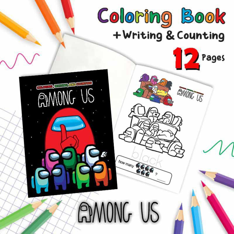 สมุดระบายสี สมุดระบายสีสําหรับเด็ก ROBLOX MINECRAFT ATTACK ON TITAN ...