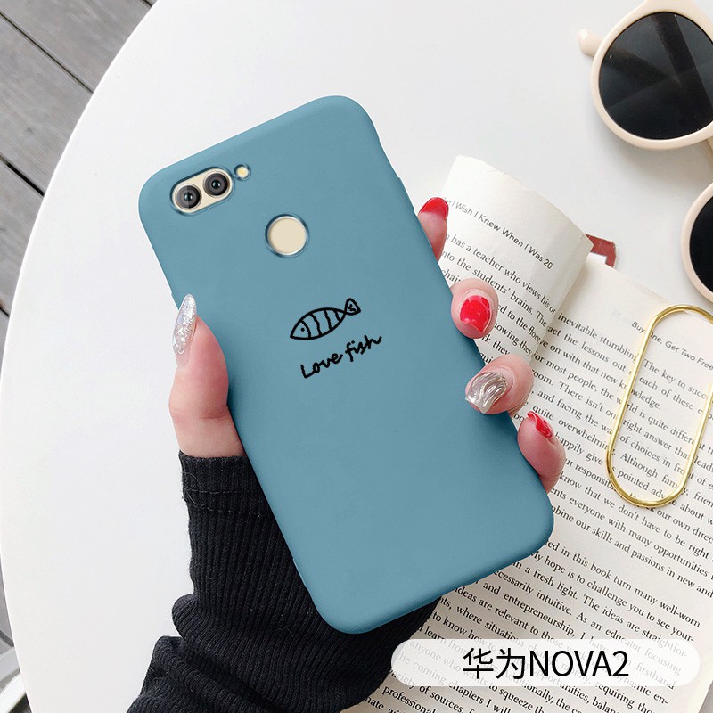 หัวเว่ย nova2S กรณีโทรศัพท์มือถือซิลิโคนอ่อนนุ่ม nova2plus บุคลิกภาพ nova2 สร้างสรรค์ nove2 รวม ...