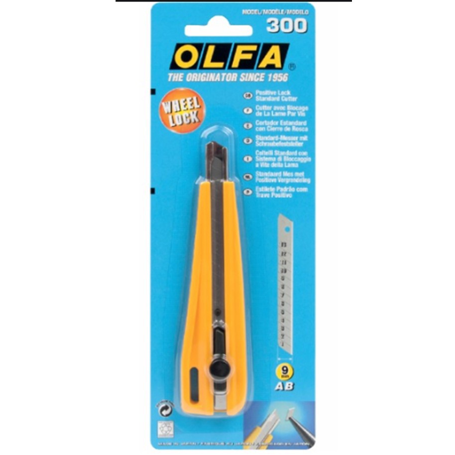 OLFA คัตเตอร์ 9 มม. รุ่น 300 | Shopee Thailand