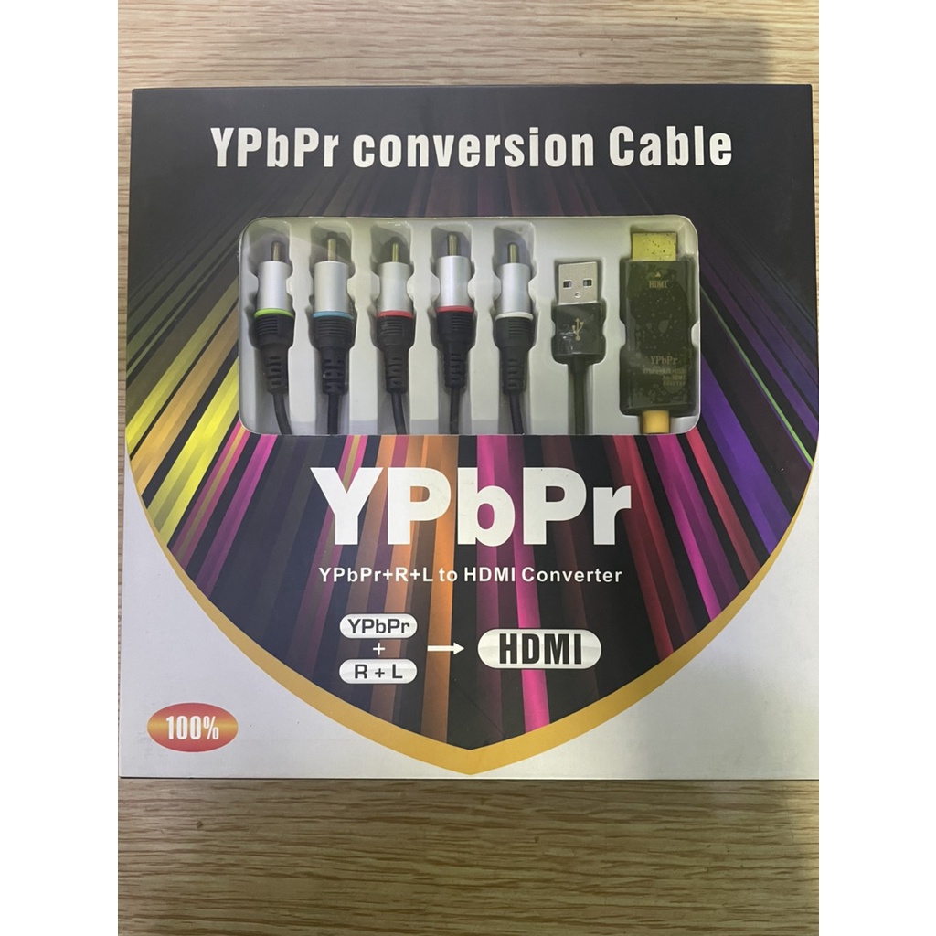 สายเชื่อมต่ออุปกรณ์ แปลงสัญญาณ YPbPr Connection Cable to HDMI Converter ...