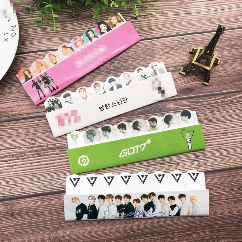 สินค้าพร้อมส่งค่ะ]sticky note กระดาษโพสอิท กระดาษโน๊ตมีกาวในตัว ลาย ...