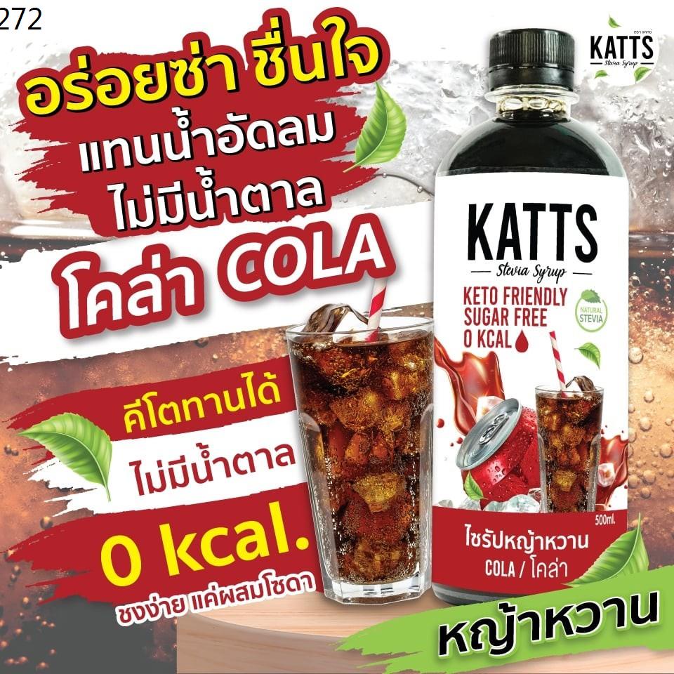 KATTS ไซรัปคีโต น้ำเชื่อมคีโต 0 kcal ขนาด 500 มล. อร่อยแบบไม่มีน้ำตาล | Shopee Thailand