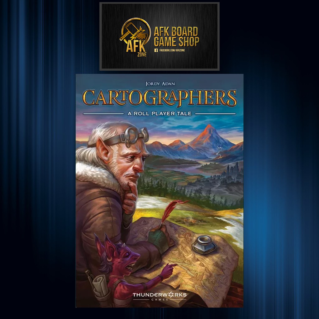 Cartographers A Roll Player Tale ENG Edition - Board Game - บอร์ดเกม | Shopee Thailand