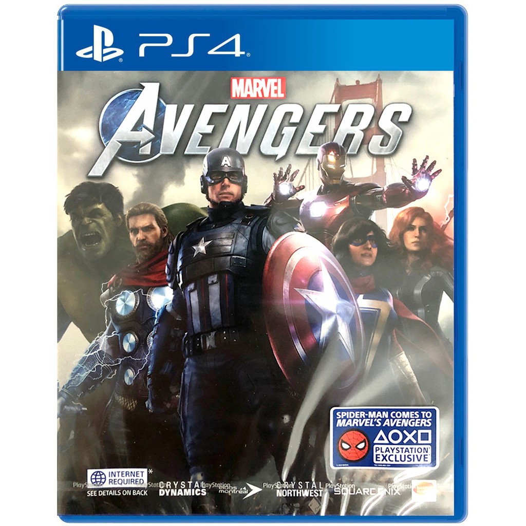 PS4 MARVEL'S AVENGERS (แผ่นเกม PlayStation 4™) | Shopee Thailand