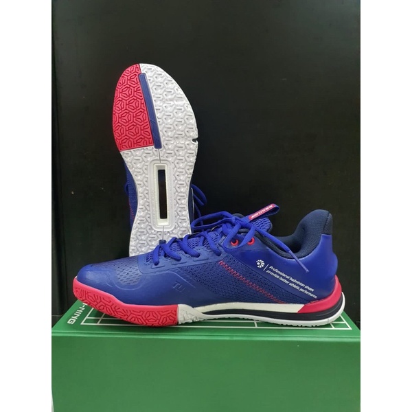 รองเท้าแบดมินตัน รุ่นพิเศษ สีฟ้า SE Lining Saga AYZR 007 | Shopee Thailand