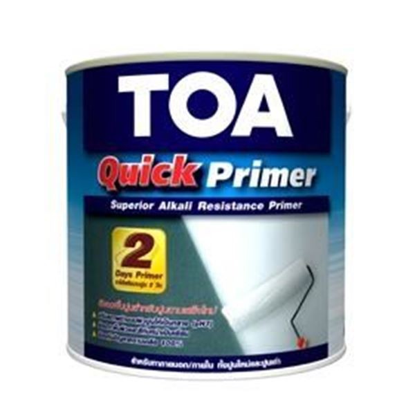 TOA Quick Pimer (ทีโอเอ) สีรองพื้นปูนเก่า สีรองพื้นปูนใหม่ รองพื้นควิก ...