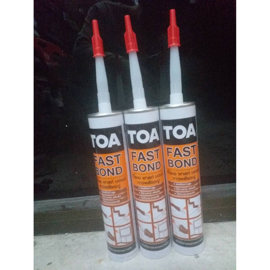 TOA FAST BOND กาว พลังตะปู กาวตะปู ของแท้100% !!!ราคาดี!!! | Shopee ...