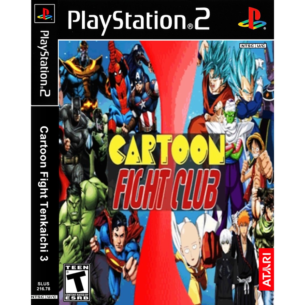 แผ่นเกมส์ Cartoon Fight Club PS2 Playstation2 คุณภาพสูง ราคาถูก ...