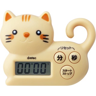 ออกใบกำกับภาษีได้ นาฬิกาจับเวลา Dretec Japan แมว จากญี่ปุ่น Cat Timer ...
