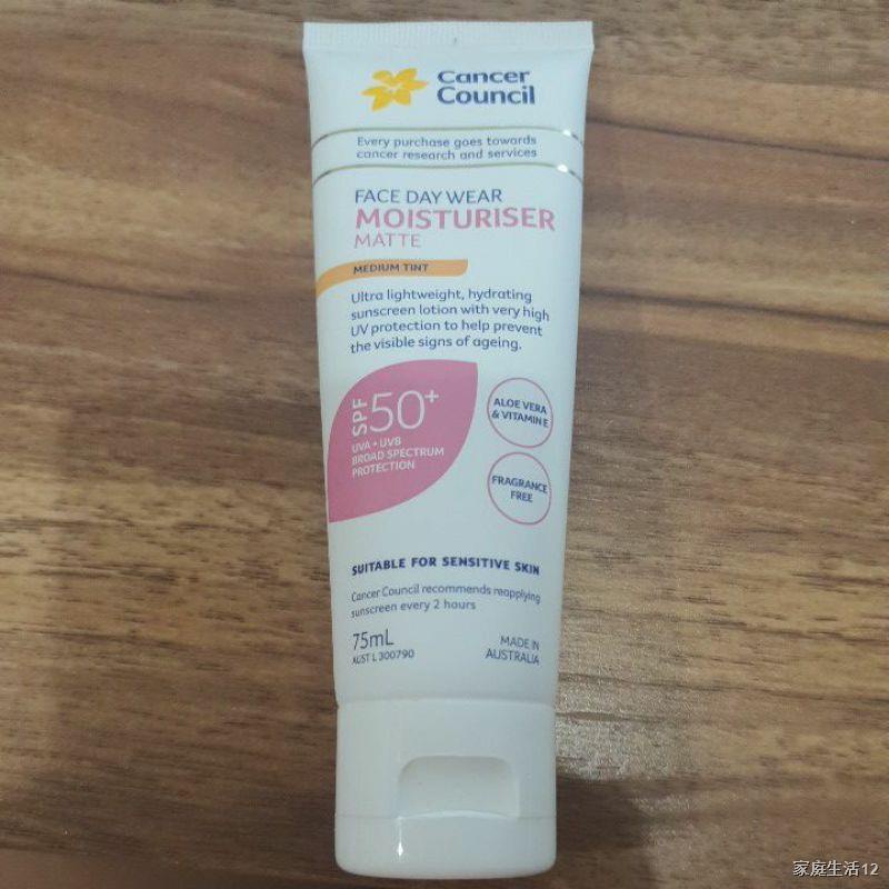 ครีมกันแดด Cancer Council Australia Face Day Wear Moisturiser Matte SPF 50+ UVA UVB 75 ml ...
