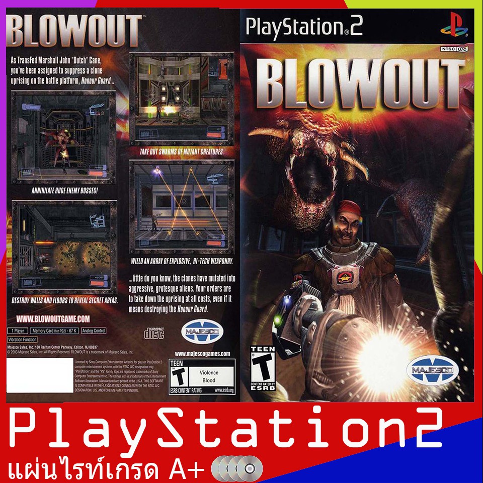PS2GAME : Blowout (USA) | Shopee Thailand