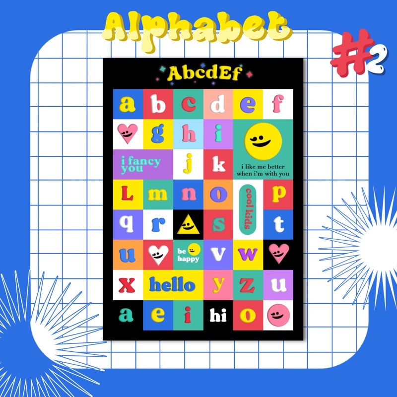 alphabet #2 ( AbcdEf ) | Shopee Thailand