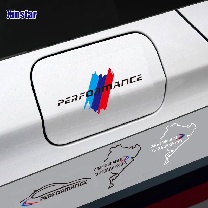 《READY STOCK》M Power Performance Car Tank Cap Sticker For BMW E36 E39 E46 E60 E61 E64 E70 E71 ...