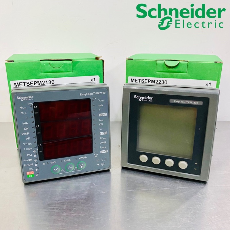 Schneider Digital Power Meter พาเวอร์มิเตอร์ รุ่น PM2130 และ PM2230 ...