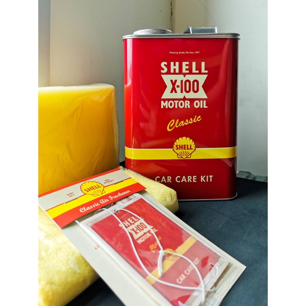 ชุดสะสมดูแลรักษารถ Shell (Car Care Kit Shell 125 year) | Shopee Thailand
