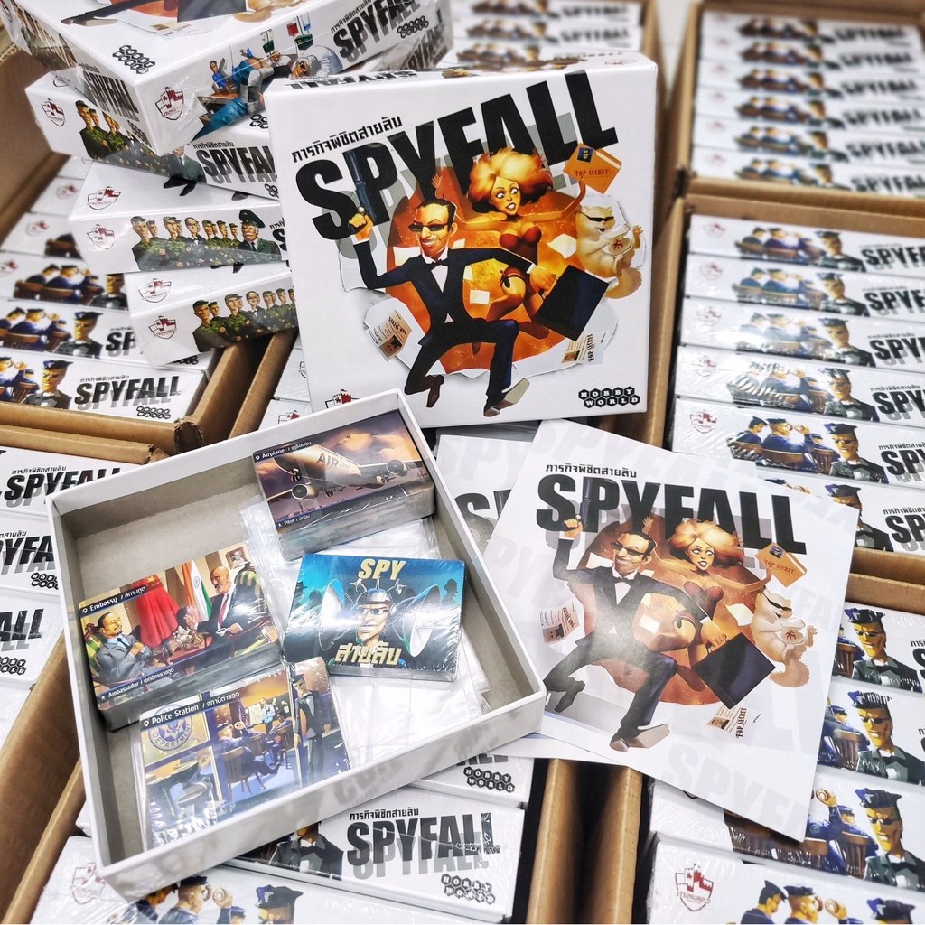 Spyfall ภารกิจพิชิตสายลับ Board Game (ภาษาไทย) [G3] | Shopee Thailand