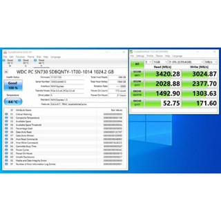 Western Digital 1TB SSD PC SN730 NVMe PCIe Gen3 x4 M.2 2280 SDBPNTY ...