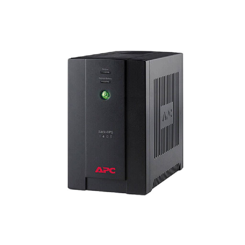UPS เครื่องสำรองไฟมือสอง APC Back-UPS 1400va/700w (second hand) พร้อม ...