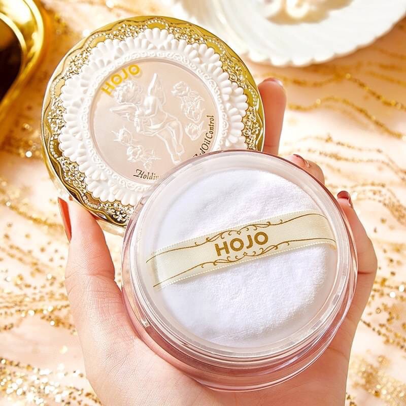 Hojo angel light setting powder แป้งฝุ่นเนื้อละเอียดบางเบา | Shopee ...