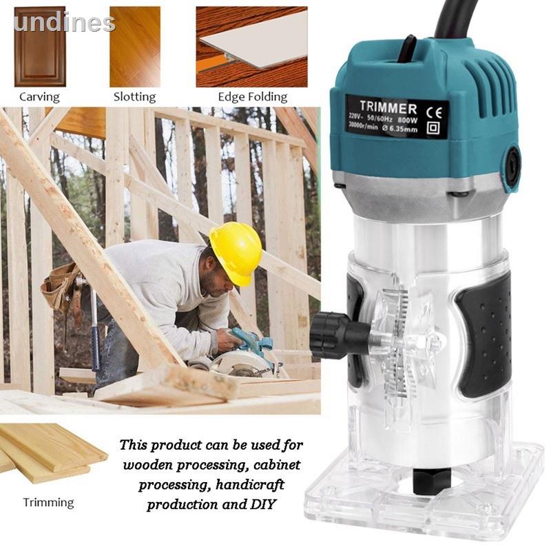 Makita Power Tools Palm wood Router/Electric Wood Trimmer 800W Carving ...