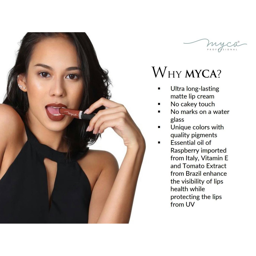 Myca Ultra Matte Lip Crème 3.5 ml. - หลากสี | Shopee Thailand