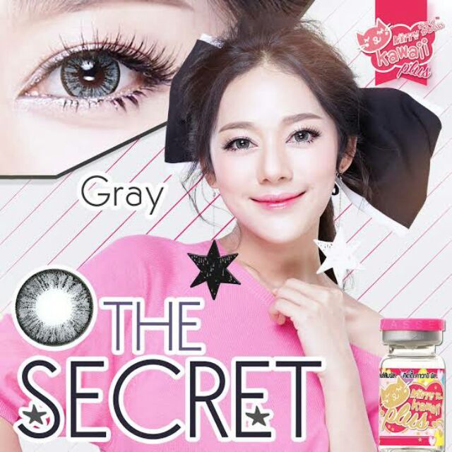 คอนแทคเลนส์รุ่น the secret gray | Shopee Thailand