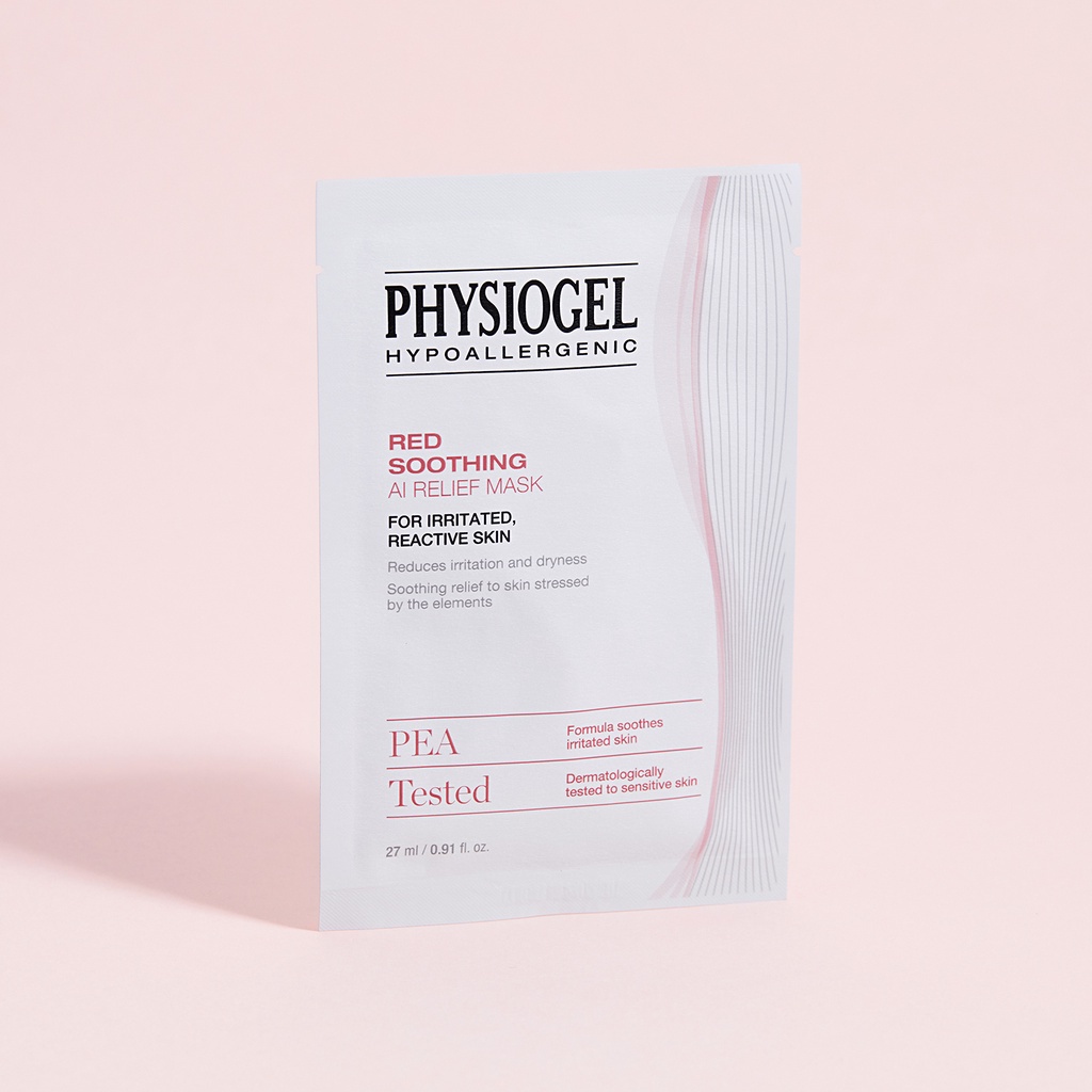 Physiogel Red Soothing AI Relief Mask 27 ml. / Physiogel Daily Moisture ...