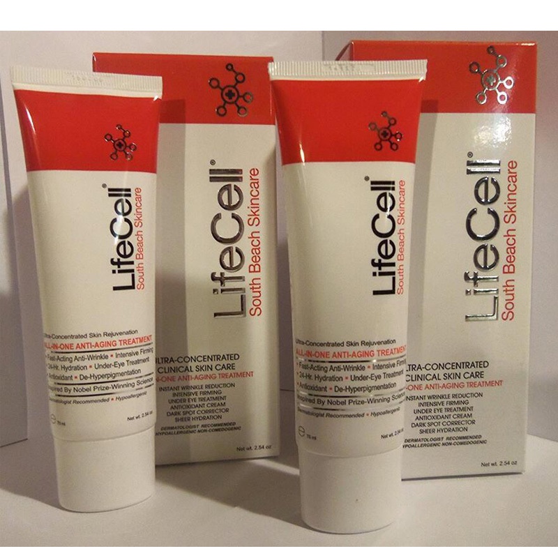 Lifecell Treatment LIFECELL All in One ครีมบํารุงผิวหน้า กําจัดริ้วรอย ...