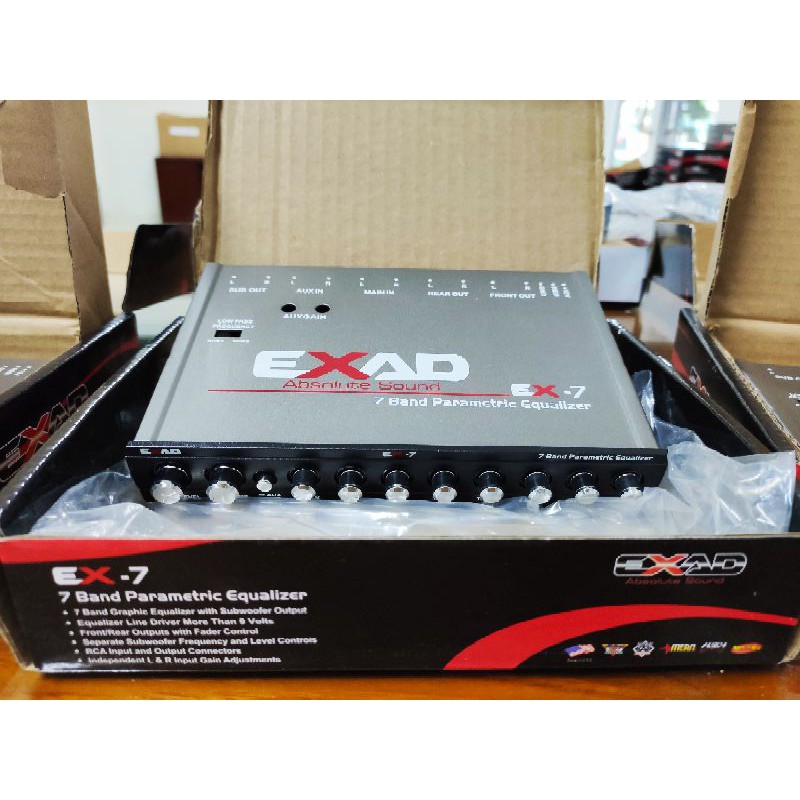 Pre-amp EXAD EX-7 (SQL) ปรีแอมป์ มือสอง สภาพดี ไม่มีกล่อง ราคามือหนึ่ง 8,500 บาท (จัดส่งฟรี ...