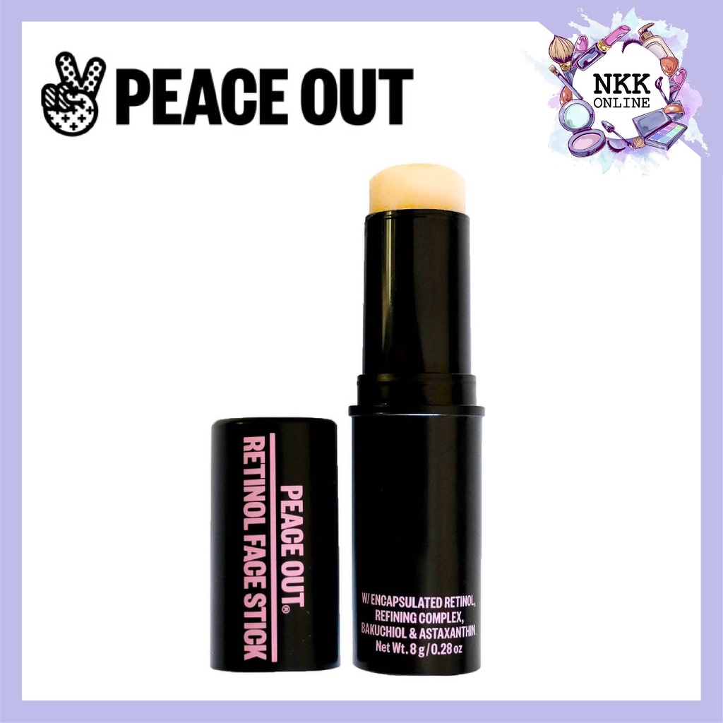 [พร้อมส่ง‼️ของแท้100%] Peace Out Retinol Face Stick 8g | Shopee Thailand