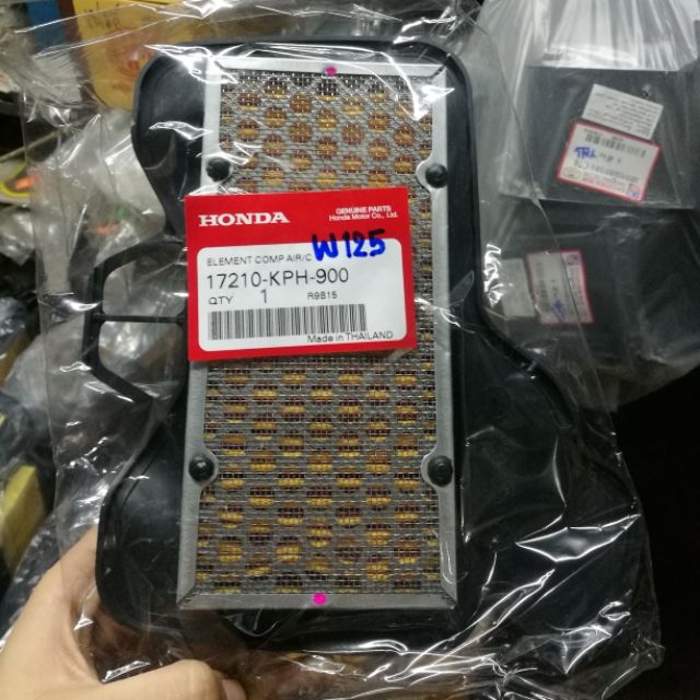 ไส้กรองอากาศ W125,W100s แท้ศูนย์!! | Shopee Thailand