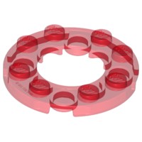 Lego part (ชิ้นส่วนเลโก้) No.11833 / 28620 / 29337 Plate, Round 4 x 4 ...