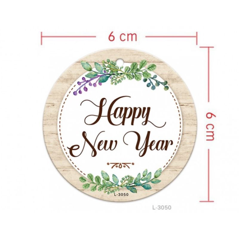 ป้ายปีใหม่ HNY card แพ๊ค15แผ่น | Shopee Thailand