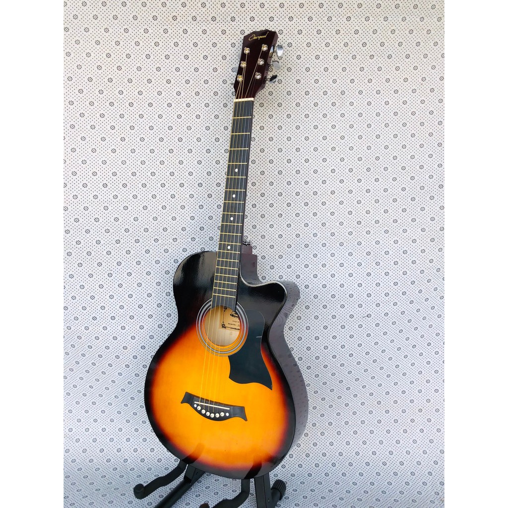 กีต้าร์โปร่ง Overspeed OS38 สีซันเบิร์ด | Shopee Thailand