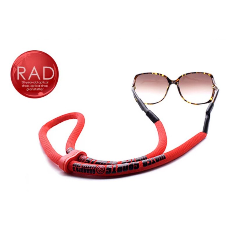 สายคล้องแว่นตาลอยน้ำ Float Glasses Rope สีแดง | Shopee Thailand