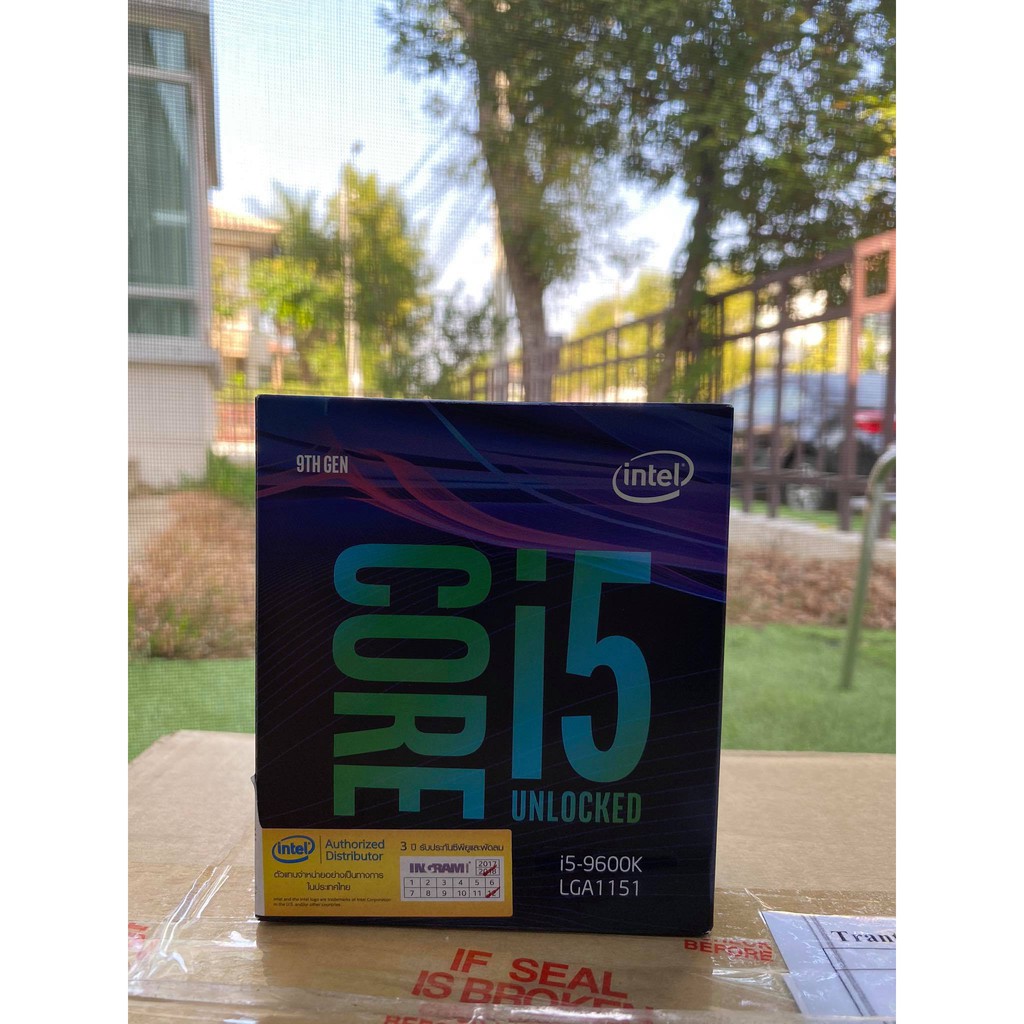 Cpu I5-9600k Socket 1151 v.2 | Shopee Thailand
