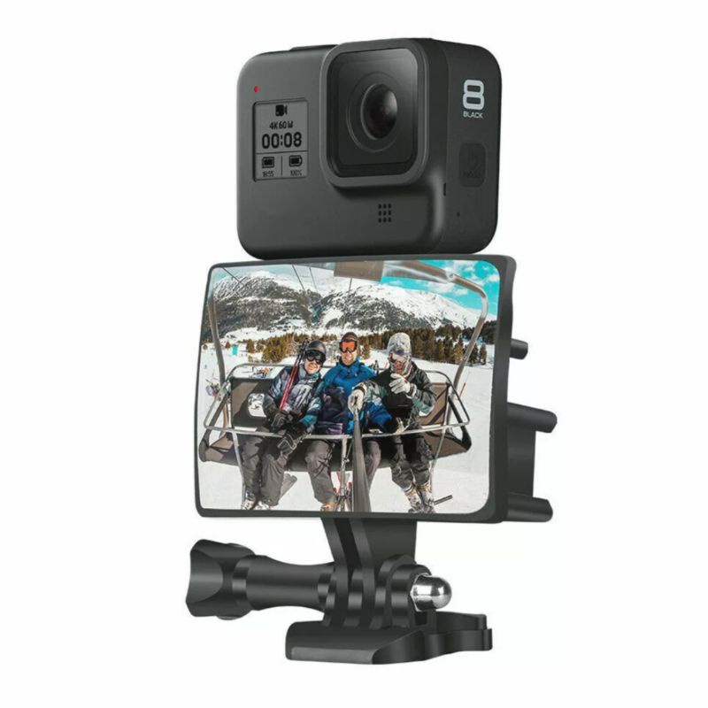 อุปกรณ์เสริมเซลฟี สำหรับ GoPro Hero 8 Vlogging Flip Screen Mount for ...