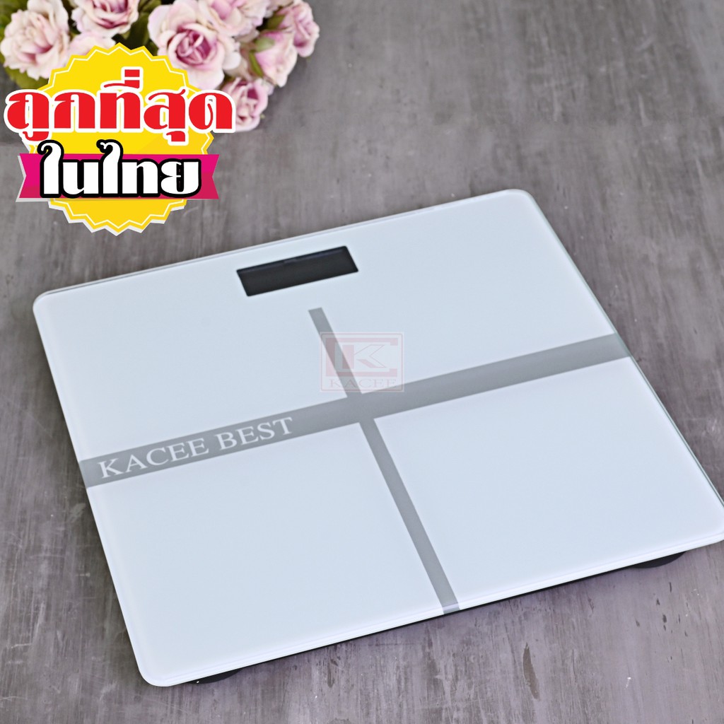 KACEE เครื่องชั่งน้ำหนักตัวดิจิตอล Digital Body Scale | Shopee Thailand