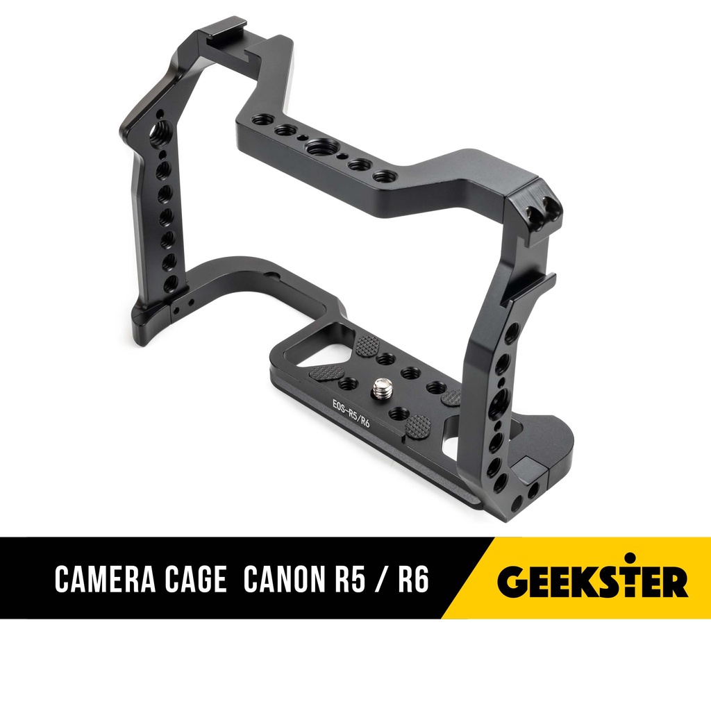 Cage Rig สำหรับ Canon R5 R6 ( EOS R R5 / R6 Camera Grip lplate L-plate ...