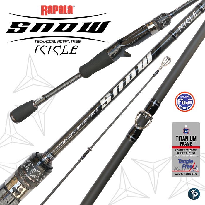 คันเบ็ด Rapala Snow โฉมใหม่ ในชื่อรุ่นว่า Snow Icicle | Shopee Thailand