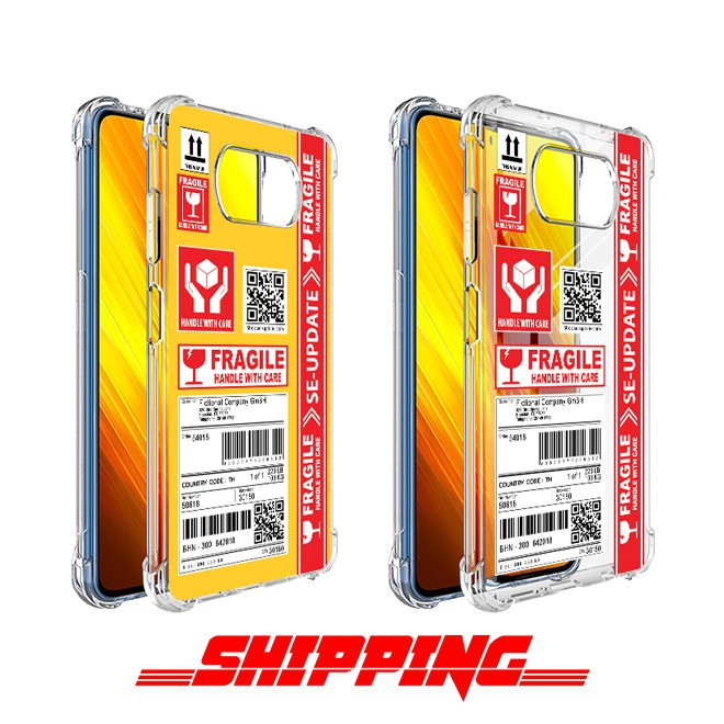 เคส POCO X3 Pro / X3 NFC Shipping Series 3D Anti-Shock Protection TPU ...