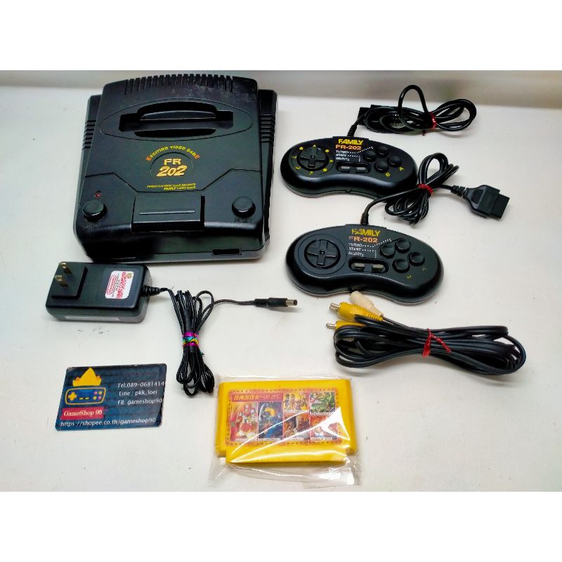 FR202 แท้ Family งานไทยยุค90 ไฟไทยพร้อมเล่นและตลับรวมเกมเทพๆ150เกมไม่ ...